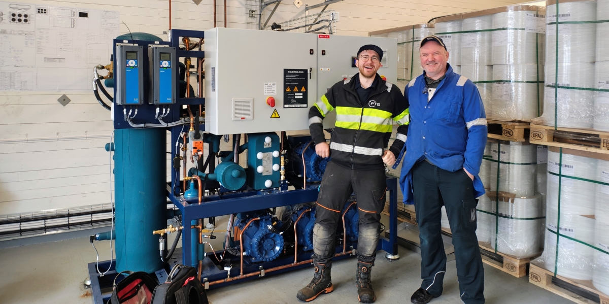 Ny frysetunnel hos Snorre Seafood